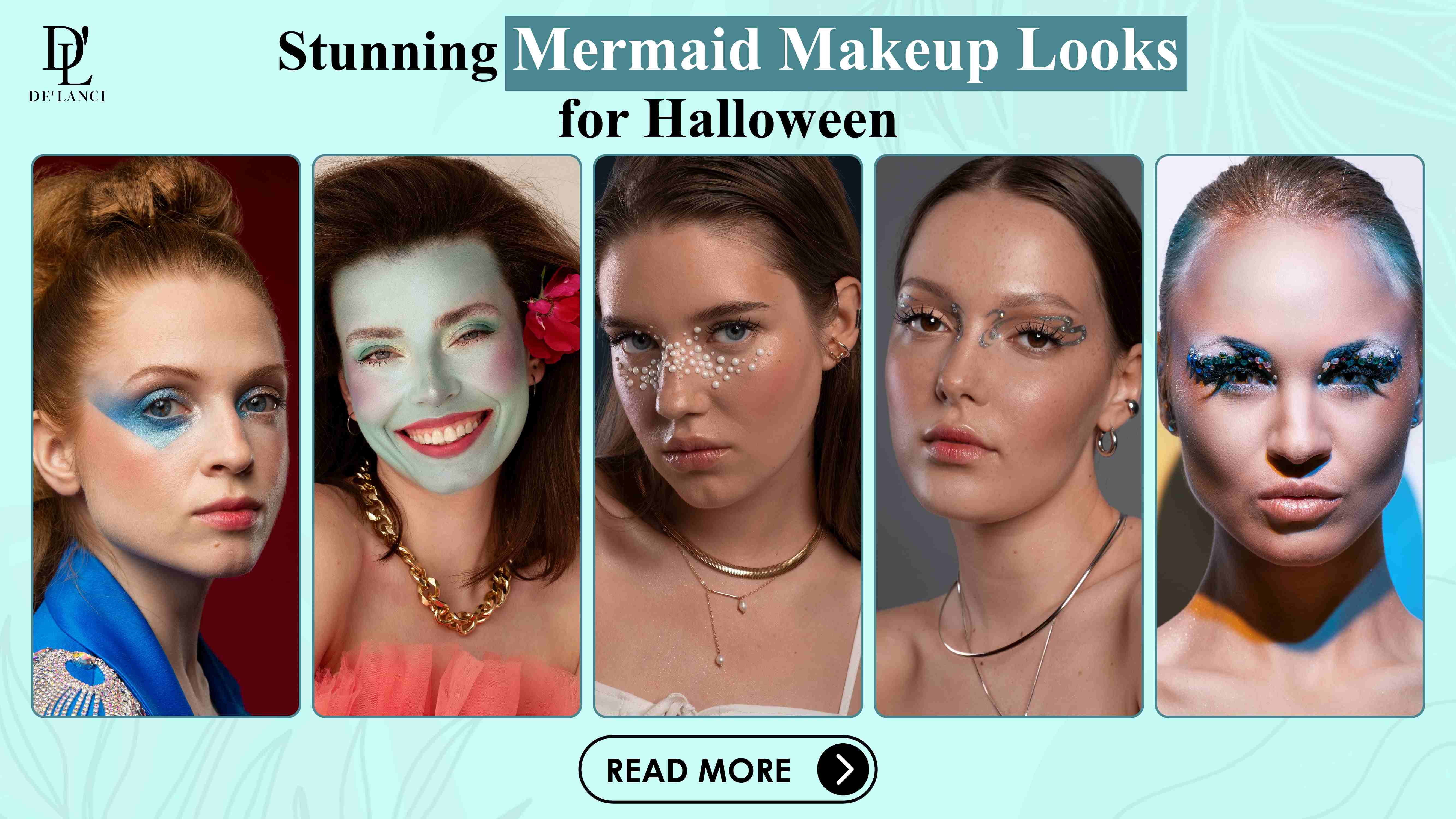 8+ Stunning Mermaid Makeup Looks for Halloween 2023-DE'LANCI – De'lanci ...